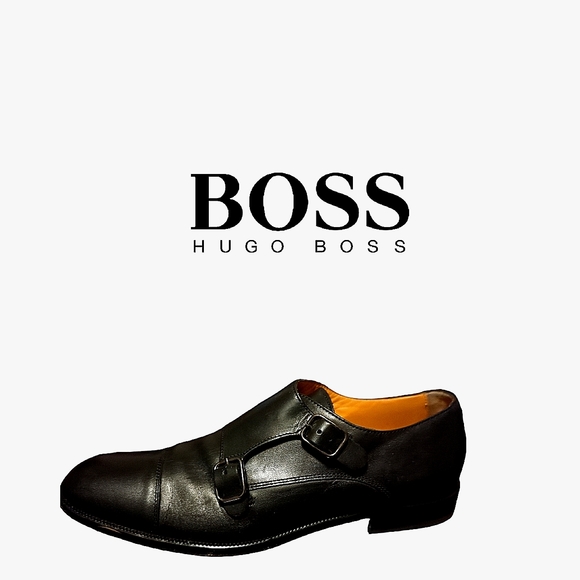 Hugo Boss | Shoes | Hugo Boss Mens Derrek Double Buckle Monk Strap ...